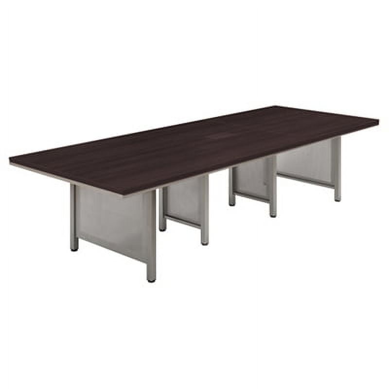 At Work Expandable Conference Table with Espresso Laminate Top and ...