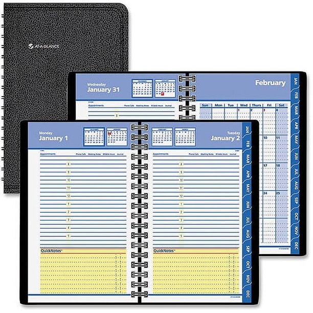 At-a-glance Quicknotes Daily/mthly Apptm - Walmart.com