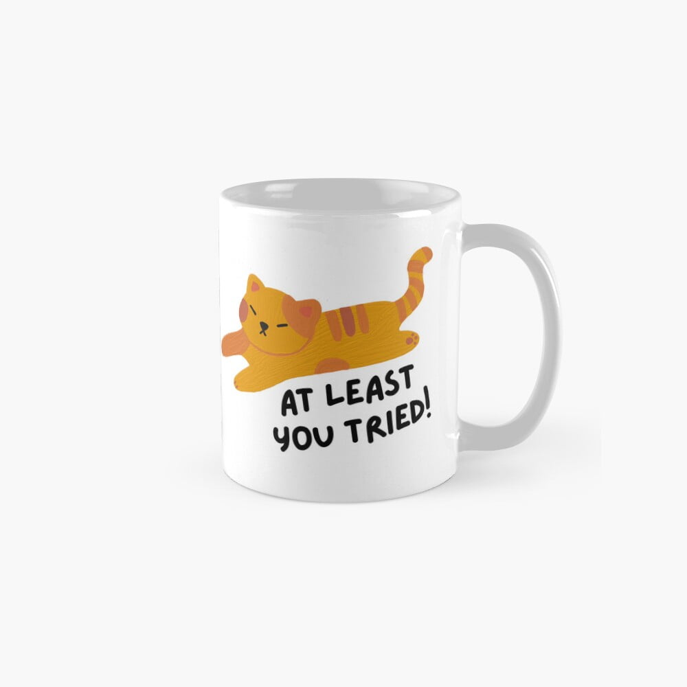 At least you tried (white) Classic Mug - Walmart.com