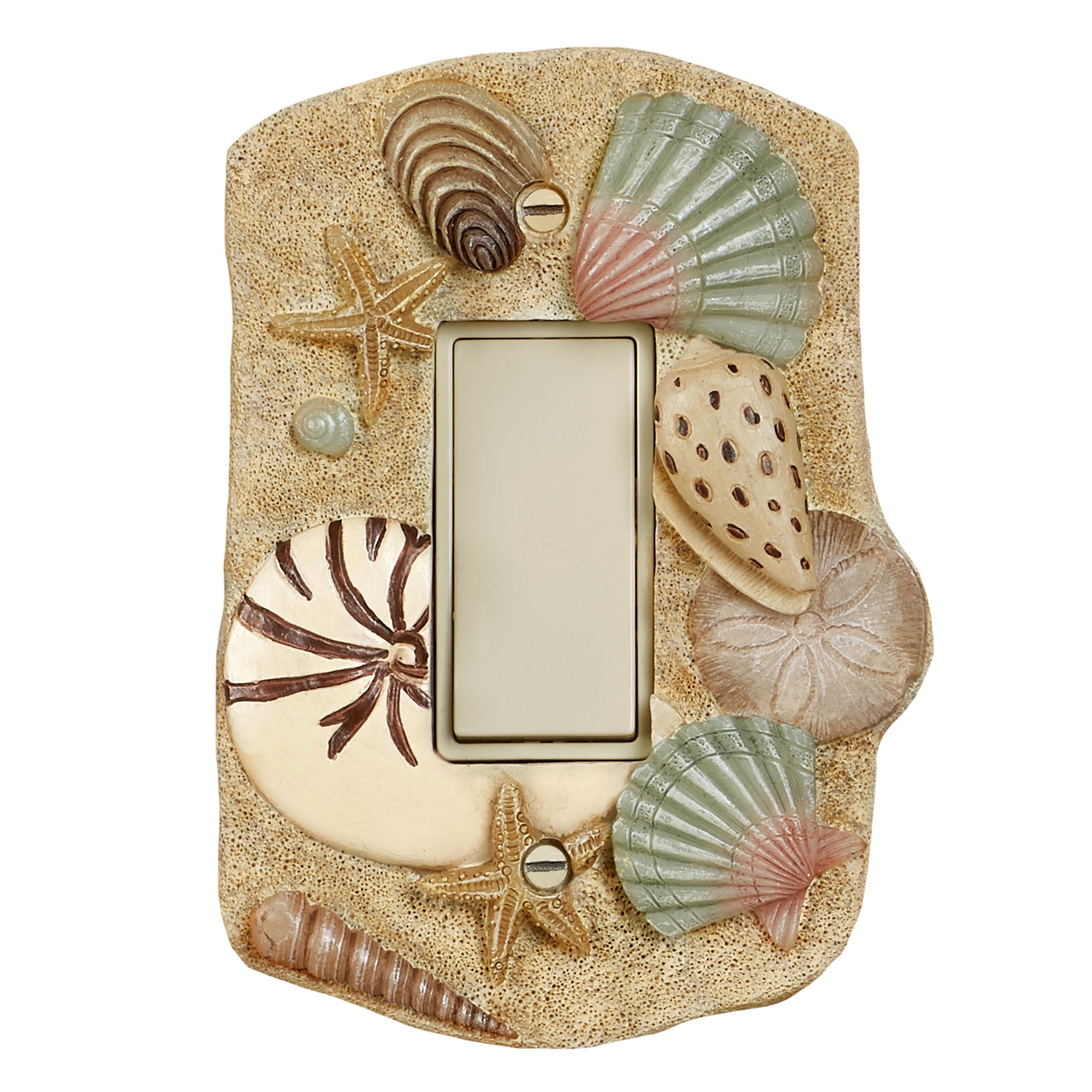 At the Beach Single Dimmer Rocker Switch Natural Single Dimmer/Rocker ...