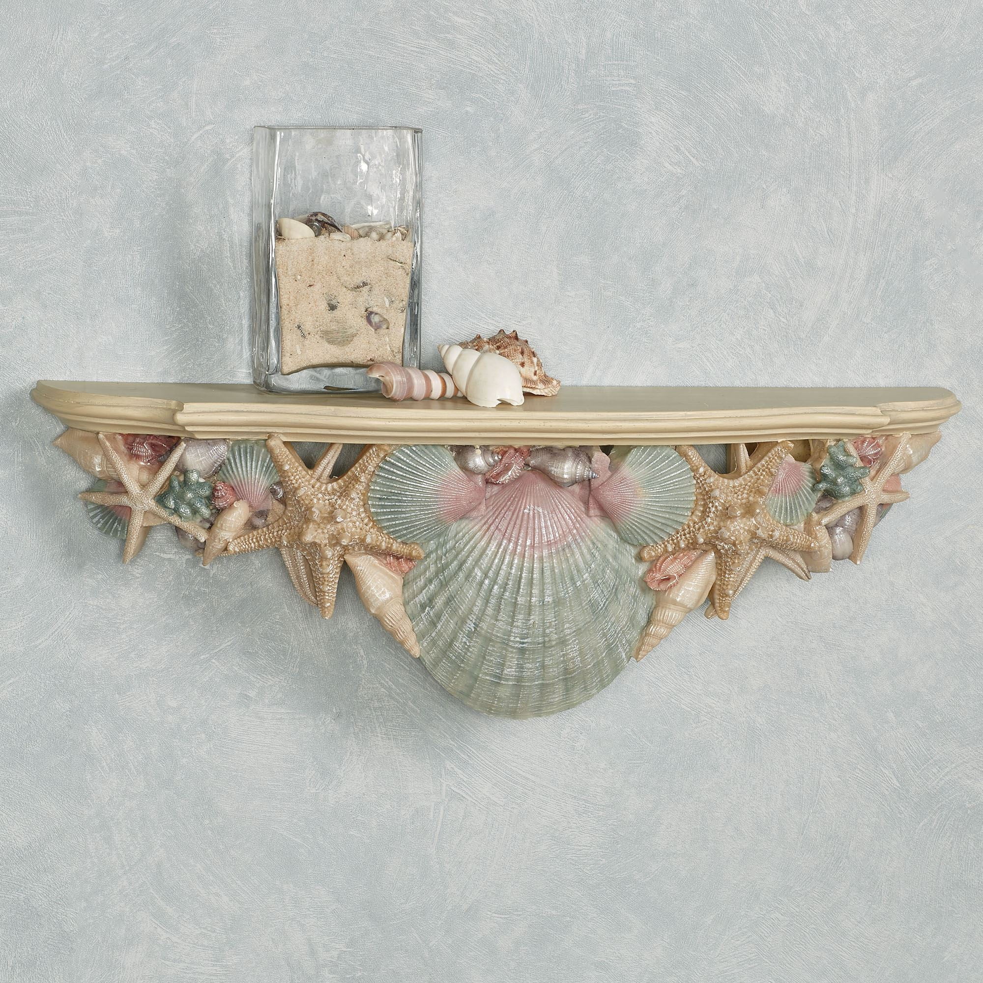 At the Beach Wall Shelf Natural 18 Inch Wide Wall Shelf - Walmart.com