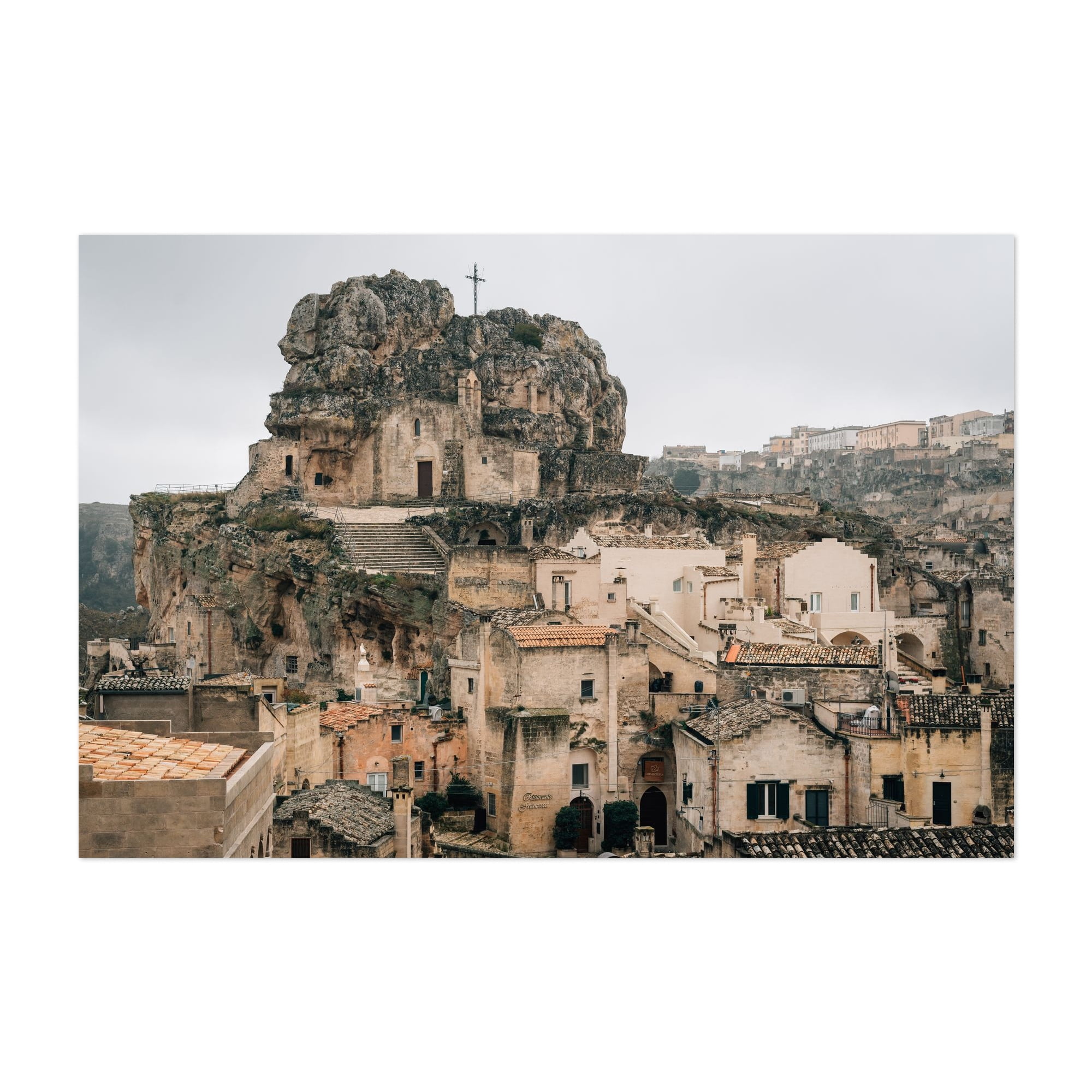 At the Top, Matera 02 - Matera Basilicata Italy Photography Unframed ...