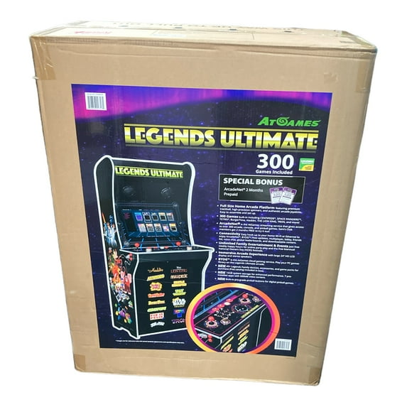 AtGames Legends Ultimate Arcade, Full Size Game Machine, 300+ Games, 24 ...