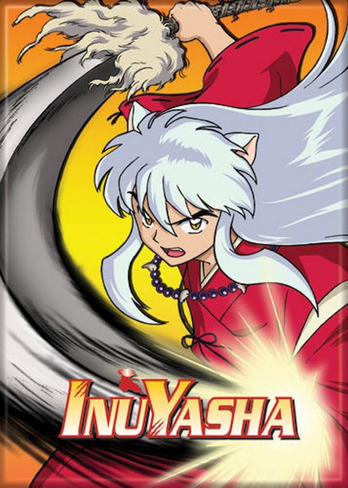 Ata-Boy InuYasha in Battle 2.5" x 3.5" Magnet for Refrigerators and ...