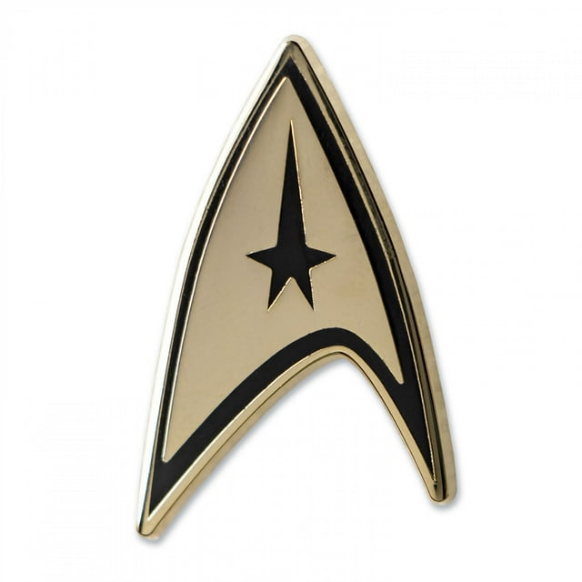 Star Trek Command Insignia Enamel Pin - Walmart Business Supplies