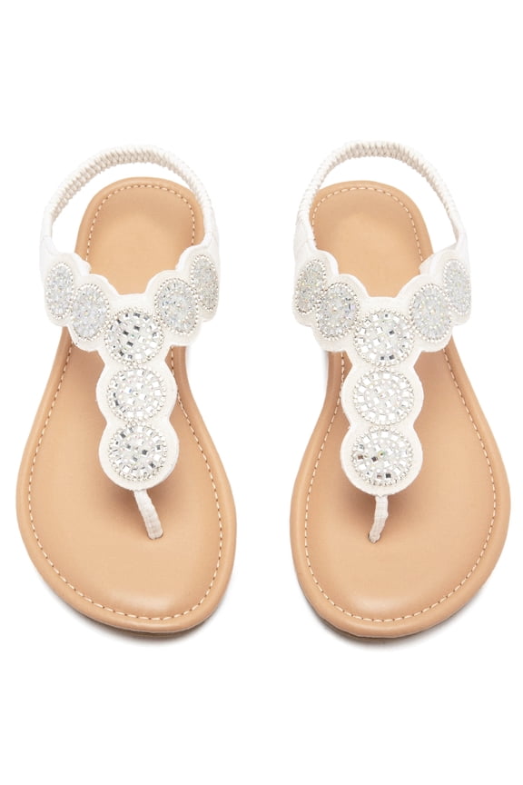 Rhinestone Flip Flops
