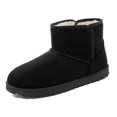 Ataiwee Women's Mini Snow Boots — Classic Bootie Design, Plush Faux Fur ...