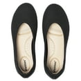 Ataiwee Womens Wide Width Flats Shoes Classic Knitted Breathable