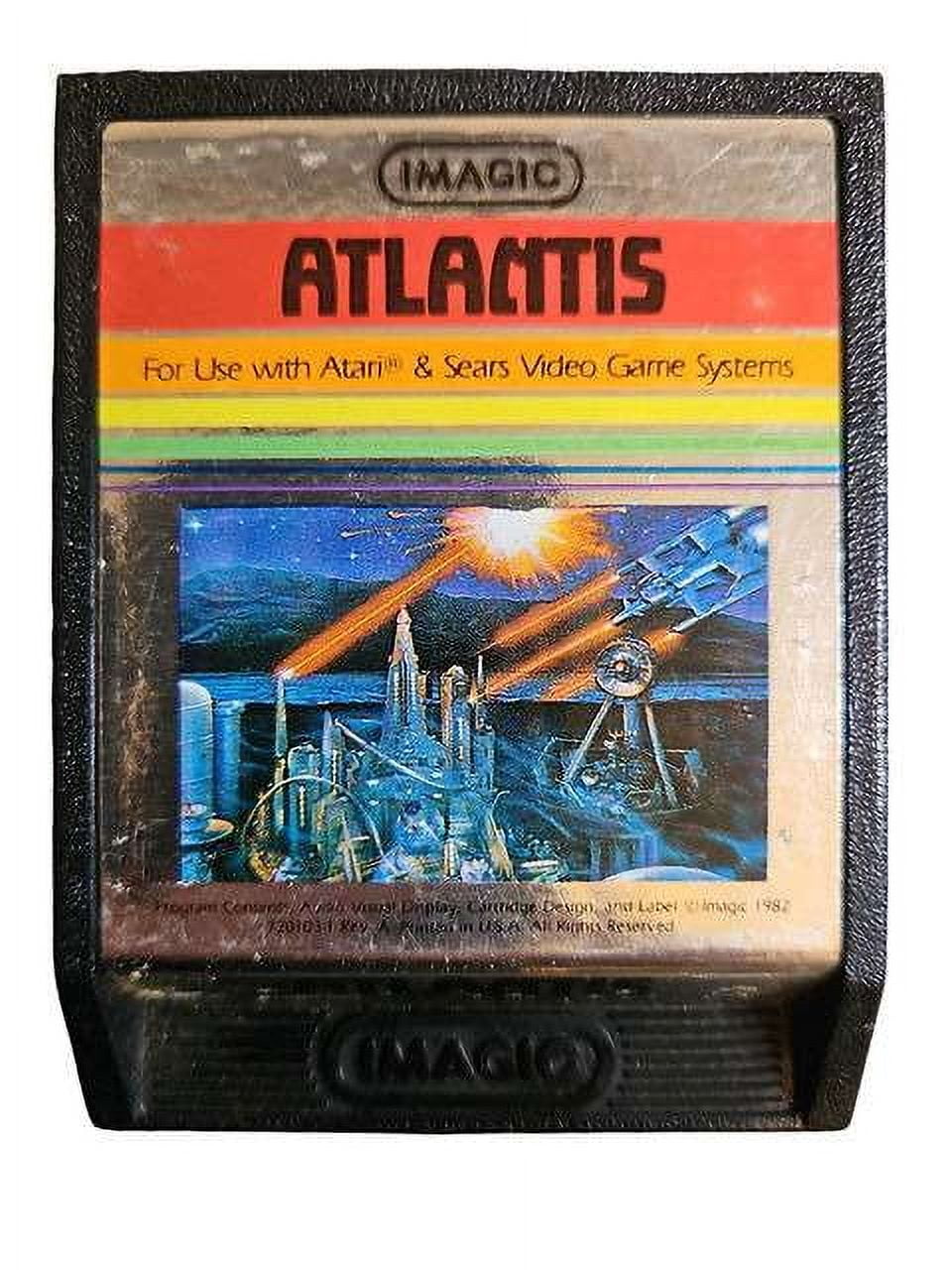 Atari Atlantis Video Game (Cartridge Only) - Walmart.com