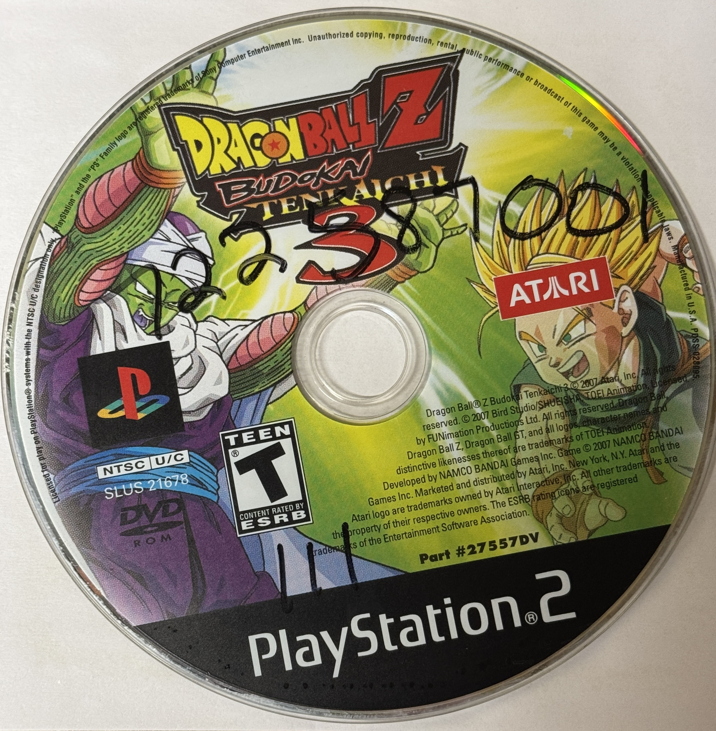 Pre-Owned Atari Dragon Ball Z: Budokai Tenkaichi 3 - Walmart.com