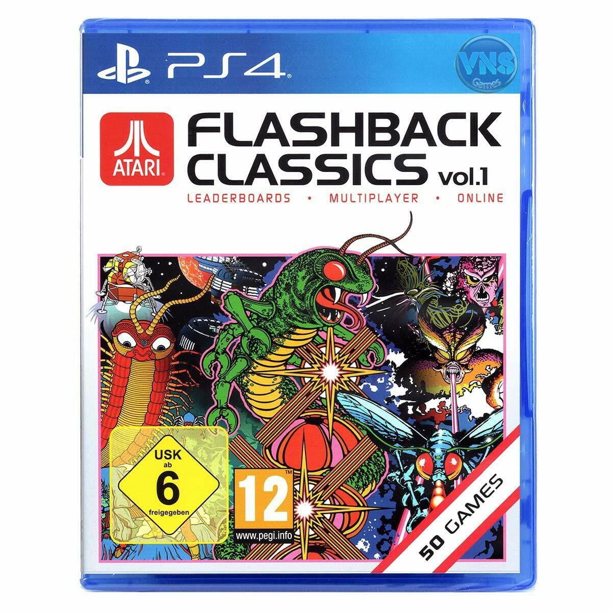 Atari Flashback Classics Collection: Vol.1 Sony Playstation 4 PS4 Region Free - Walmart.com