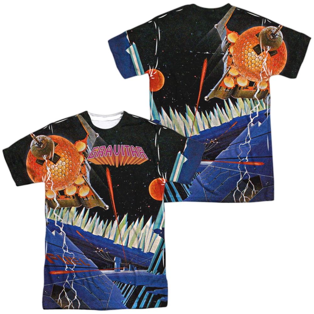 Atari Gravitar Unisex Adult Sublimated Costume T Shirt (Front/Back), X ...