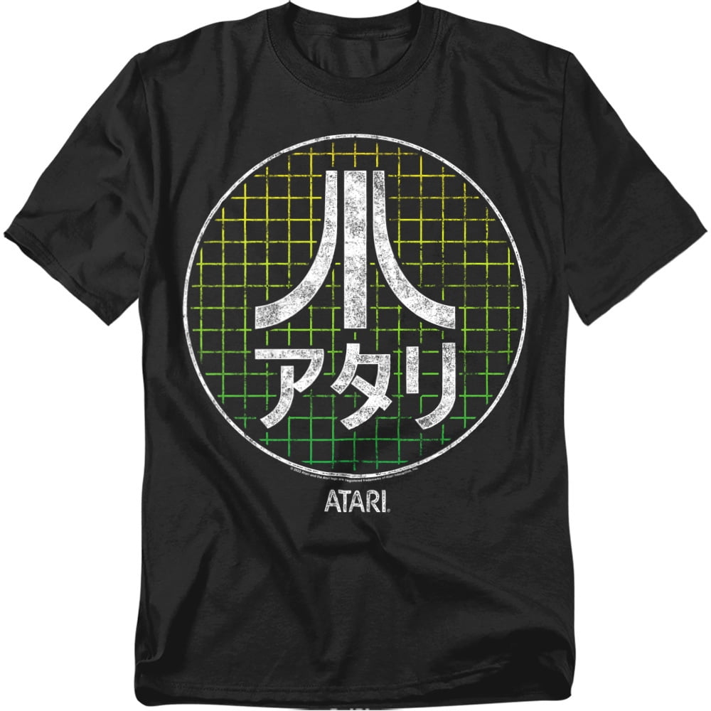 Atari Japanese Grid Mens Short Sleeve Shirt - Walmart.com