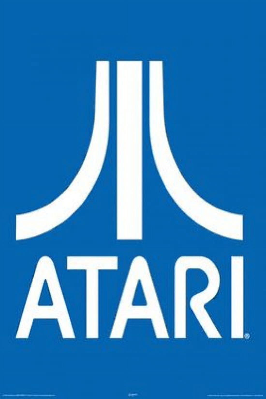 Atari - Logo Laminated Poster (24 x 36) - Walmart.com