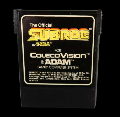 Atari Subroc by Sega Video Game (Cartridge Only) - Walmart.com