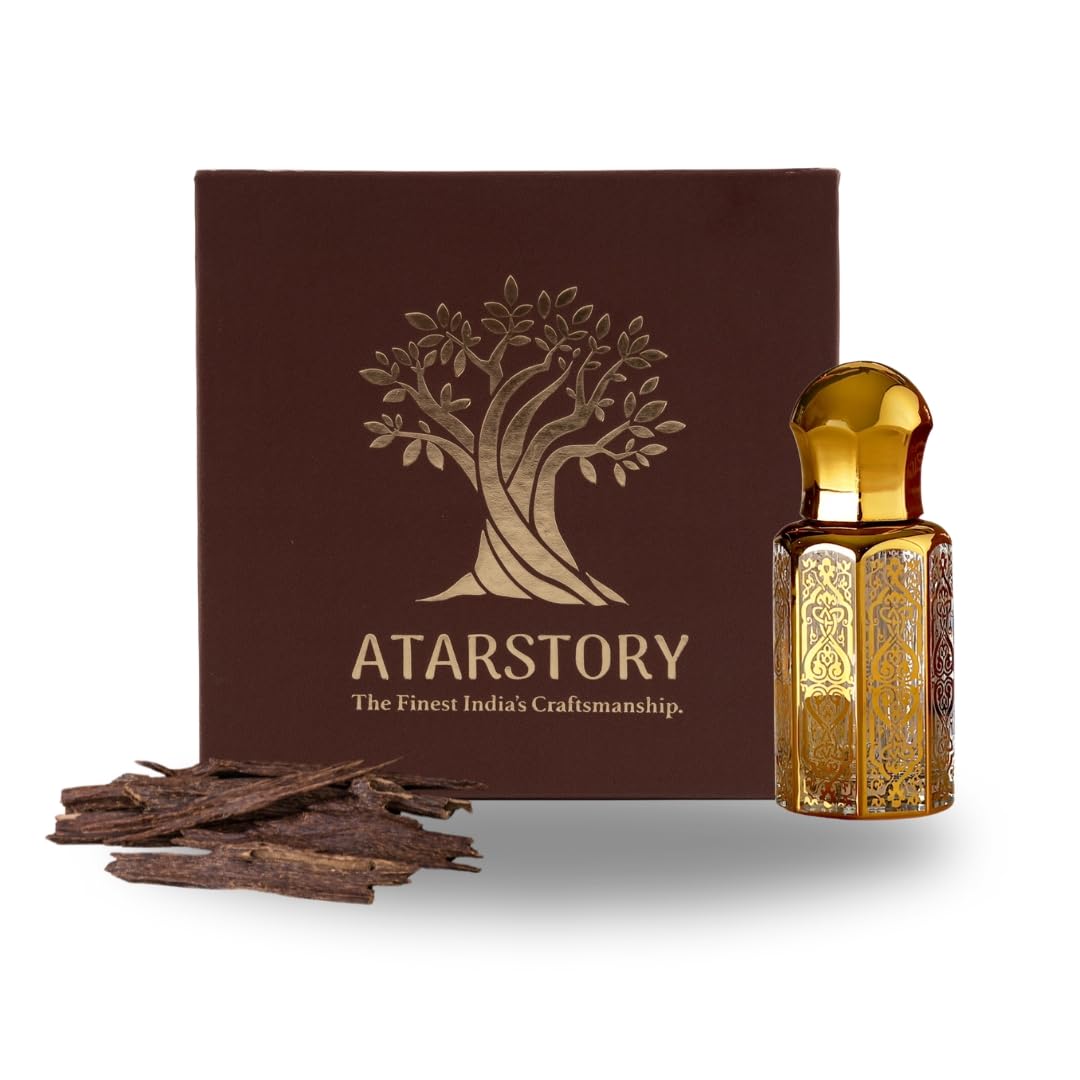 Atarstory Timber Oudh Attar Roll On Perfume For Men & Women 12ml, 0.4 ...