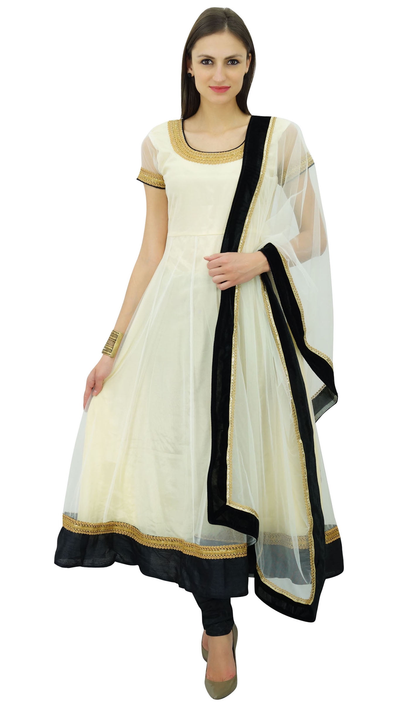 Atasi Women Anarkali Salwaar Suit With Dupatta Custom Clothing - Sizes ...