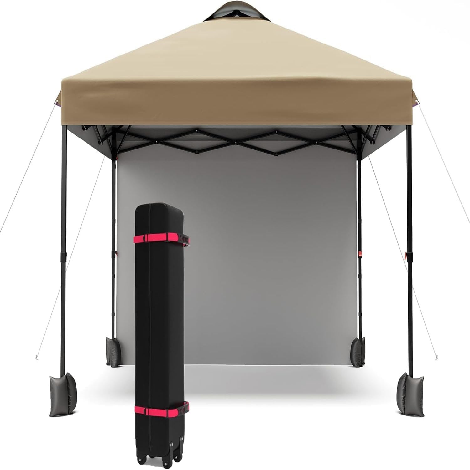 Ataucjin 10x10 Ft Pop Up Canopy Tent, Portable Commercial Canopy with ...