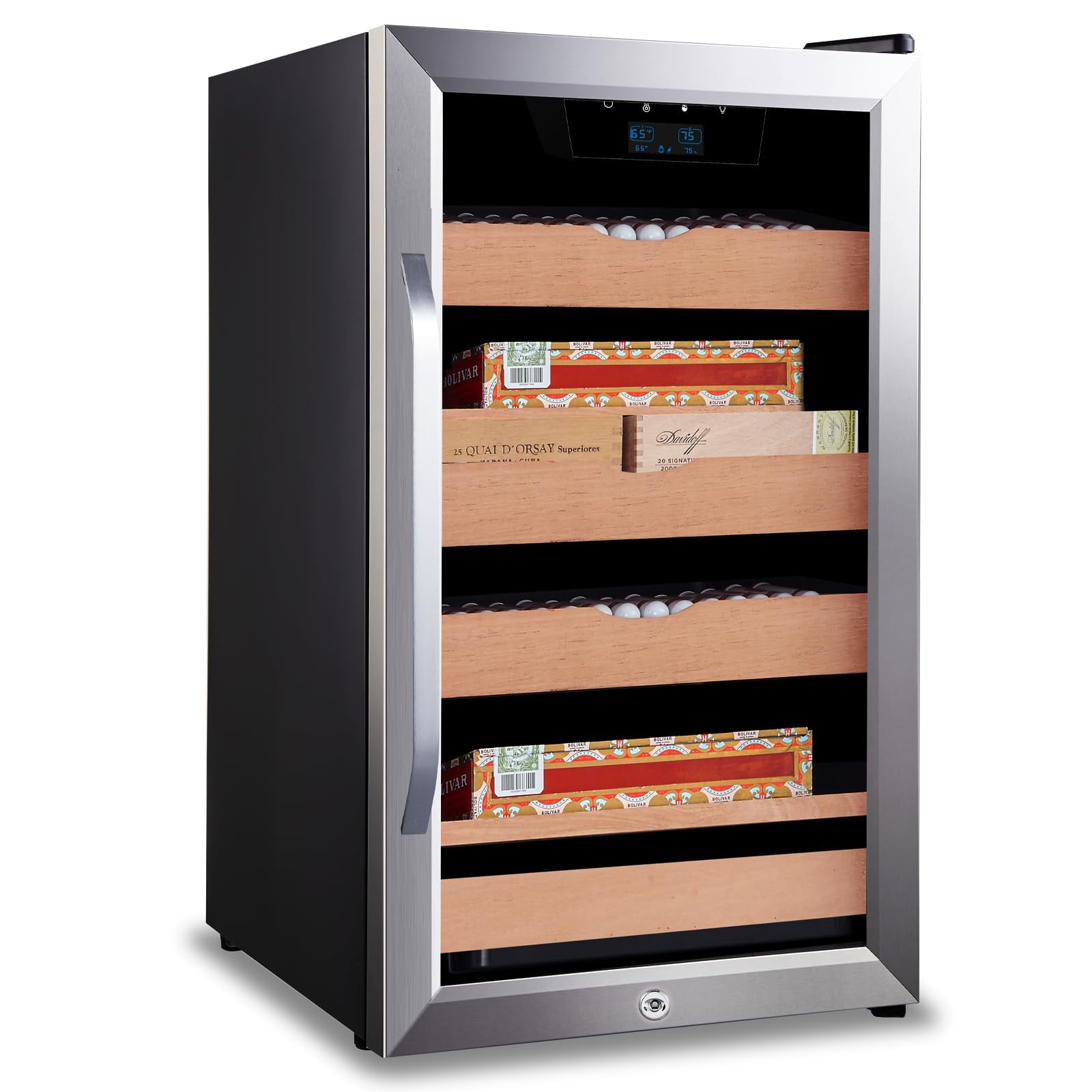 Ataucjin 120L Electric Cigar Humidor, 850 Capacity Temperature ...