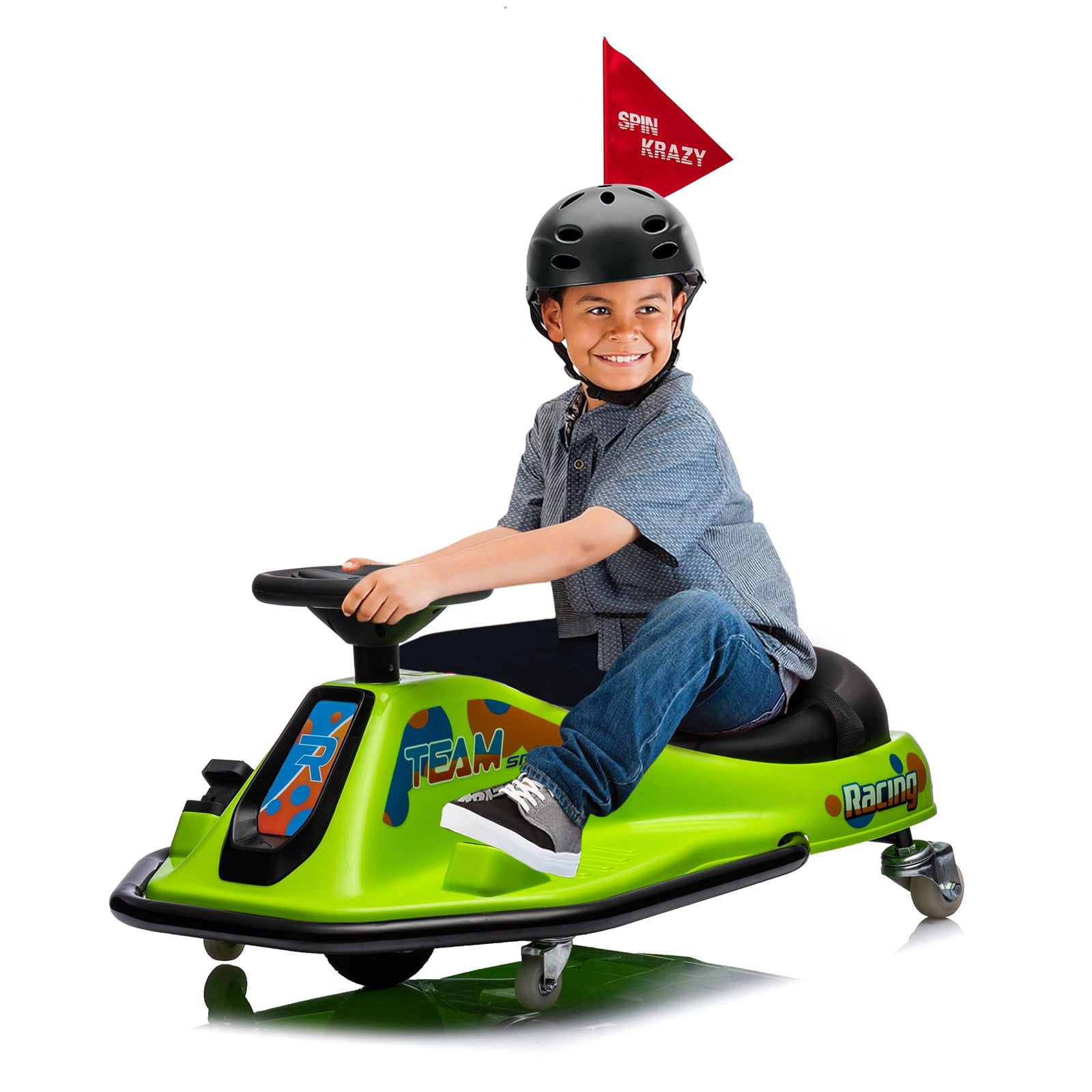 Ataucjin 24V Ride on Car Electric Drifting Go Kart for Kids, Ride On ...