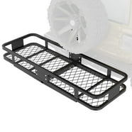 Elevate Outdoor Deluxe Aluminum Hitch Cargo Carrier & Ramp - 500 lb Cap ...