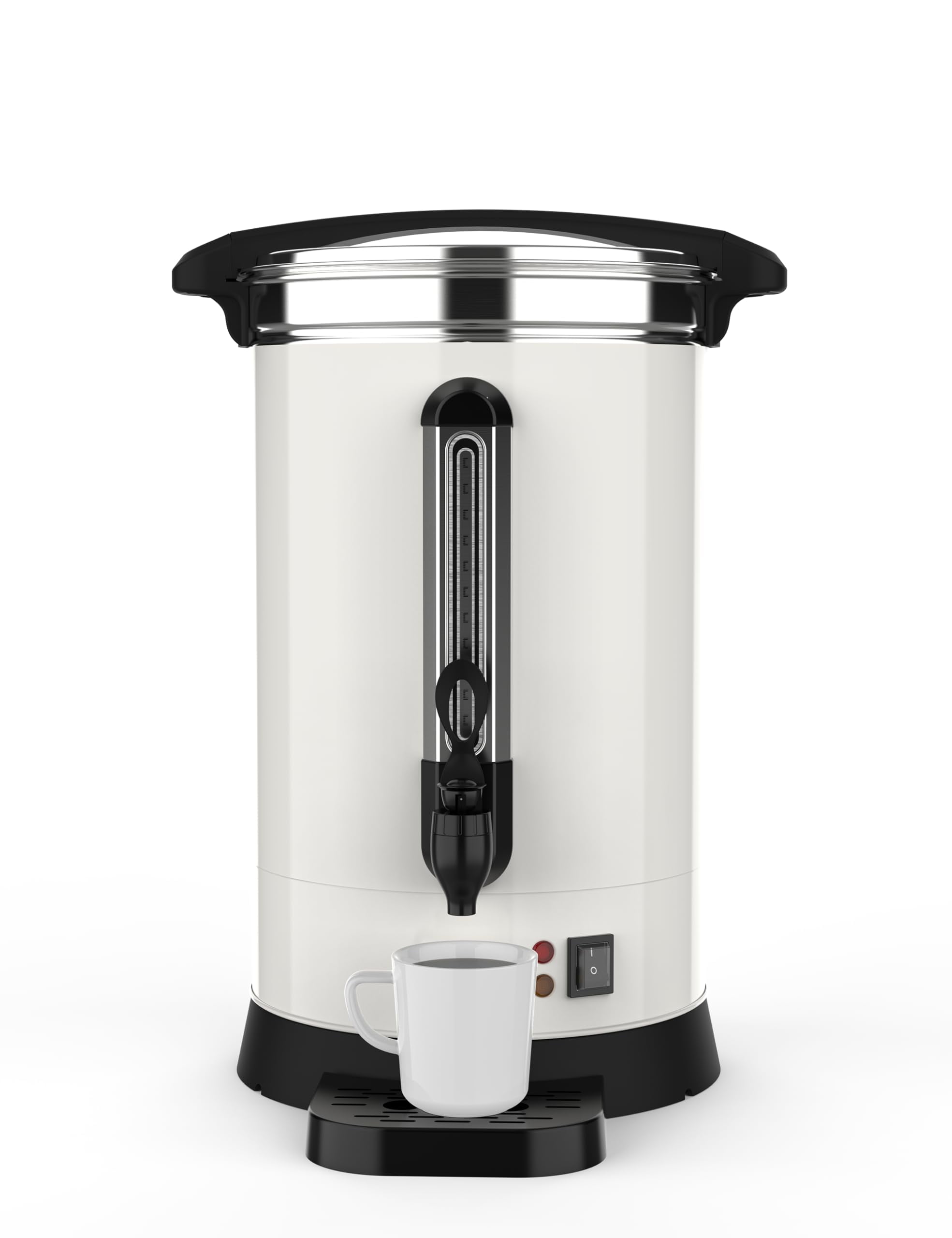 Ataucjin 80 Cups Electric Coffee Urn 12L/3.2 Gallon Double Wall ...