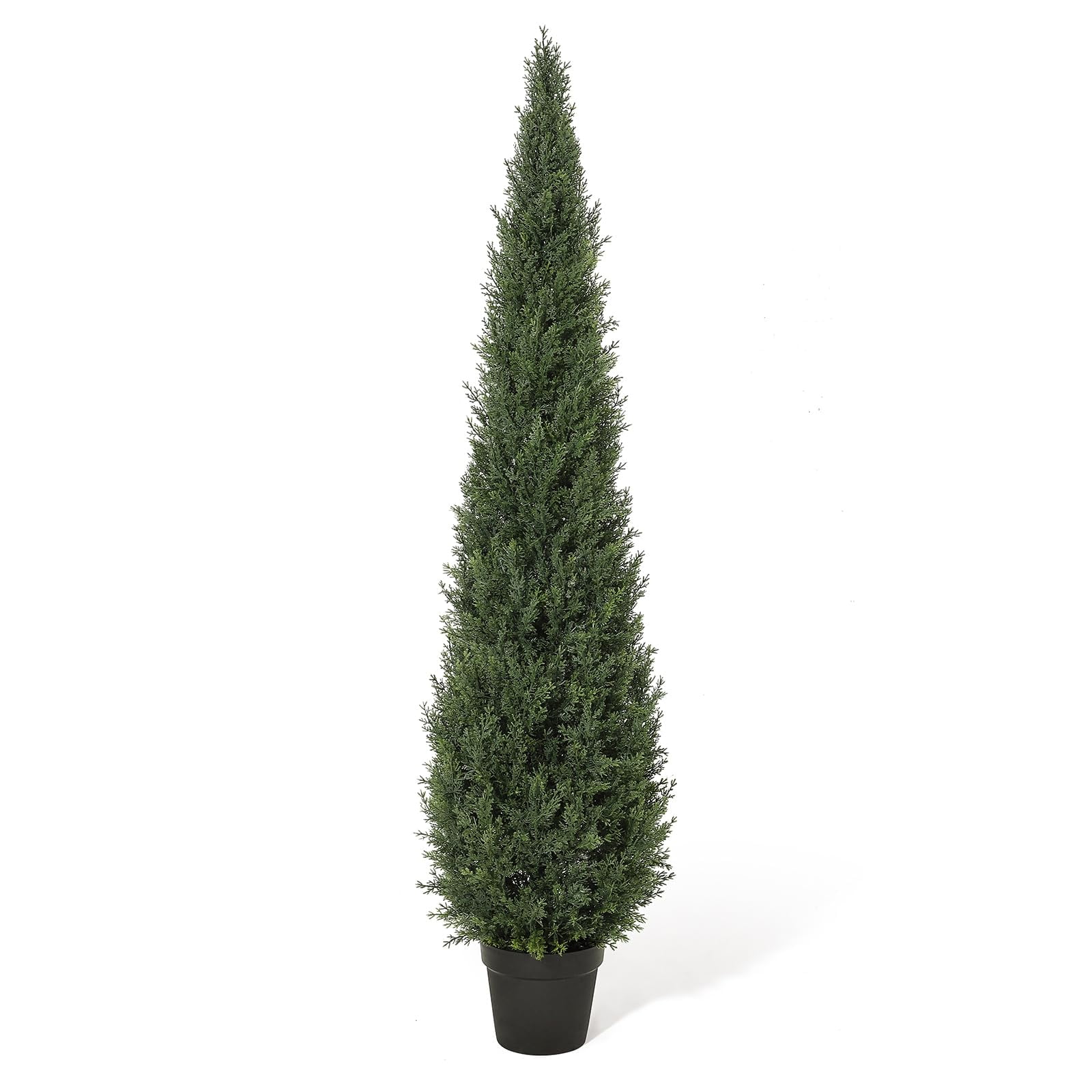 Ataucjin Artificial Trees,Fake Cedar Topiary Tree Outdor,3ft Tall Fake ...