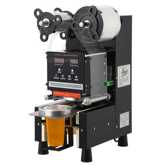 Cup Sealing Machine Full Automatic Cup Sealer Machine 90/95mm Electric ...