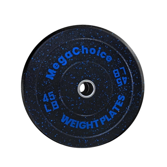 Ataucjin Bumper Plate,45Lb 2-Inch Rubber Weight Plate,Barbell Weight ...