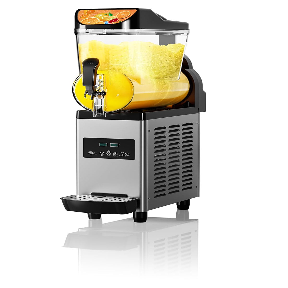 Ataucjin Commercial Slushy Machine,15L/3.9 Gal Frozen Drink Margarita ...