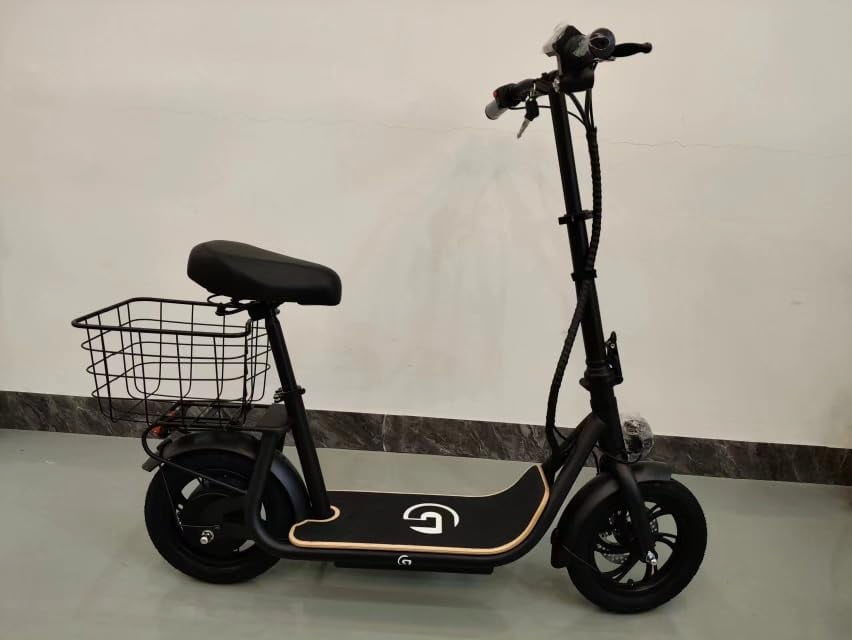 Ataucjin Electric Scooter for Adults, Foldable Commuter Scooter with ...