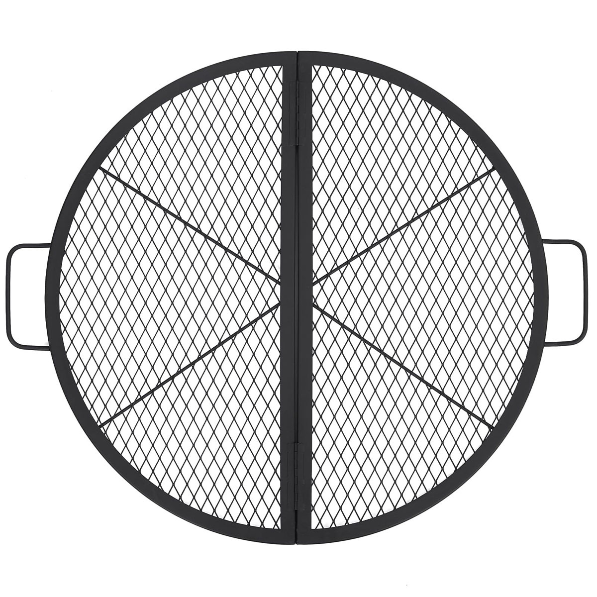 Ataucjin Fire Pit Cooking Grill Grate, X-Marks Fire Pit Grill Cooking ...