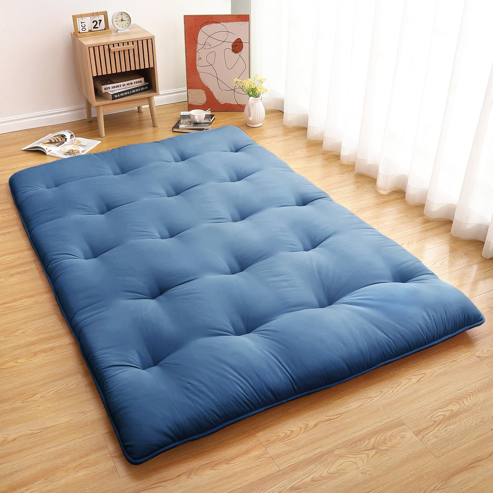 Ataucjin Futon Mattress Twin/Full Size, Japanese Floor Mattress ...