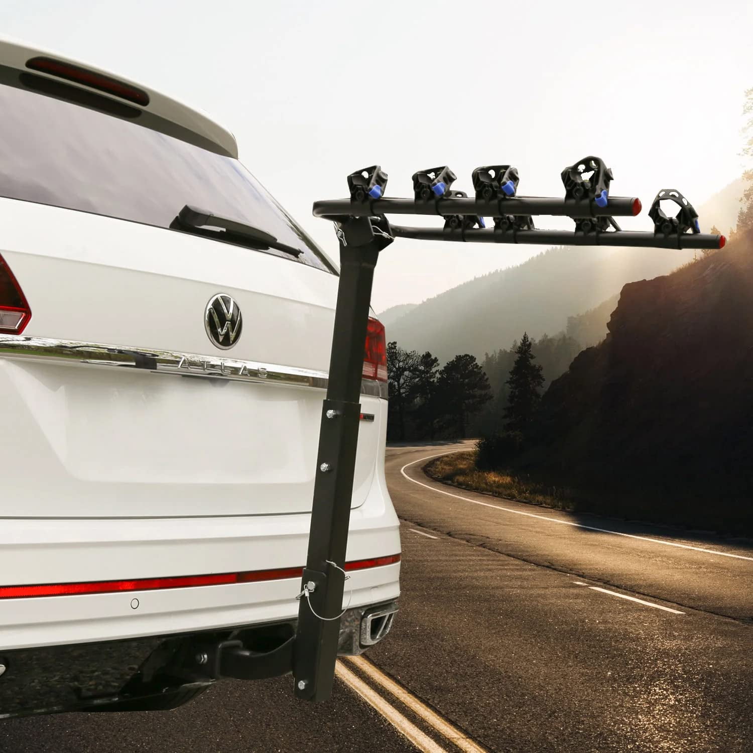 Ataucjin Hitch Bike Rack 4 Bike,Tow Hitch Bike Rack for Cars, Trucks ...