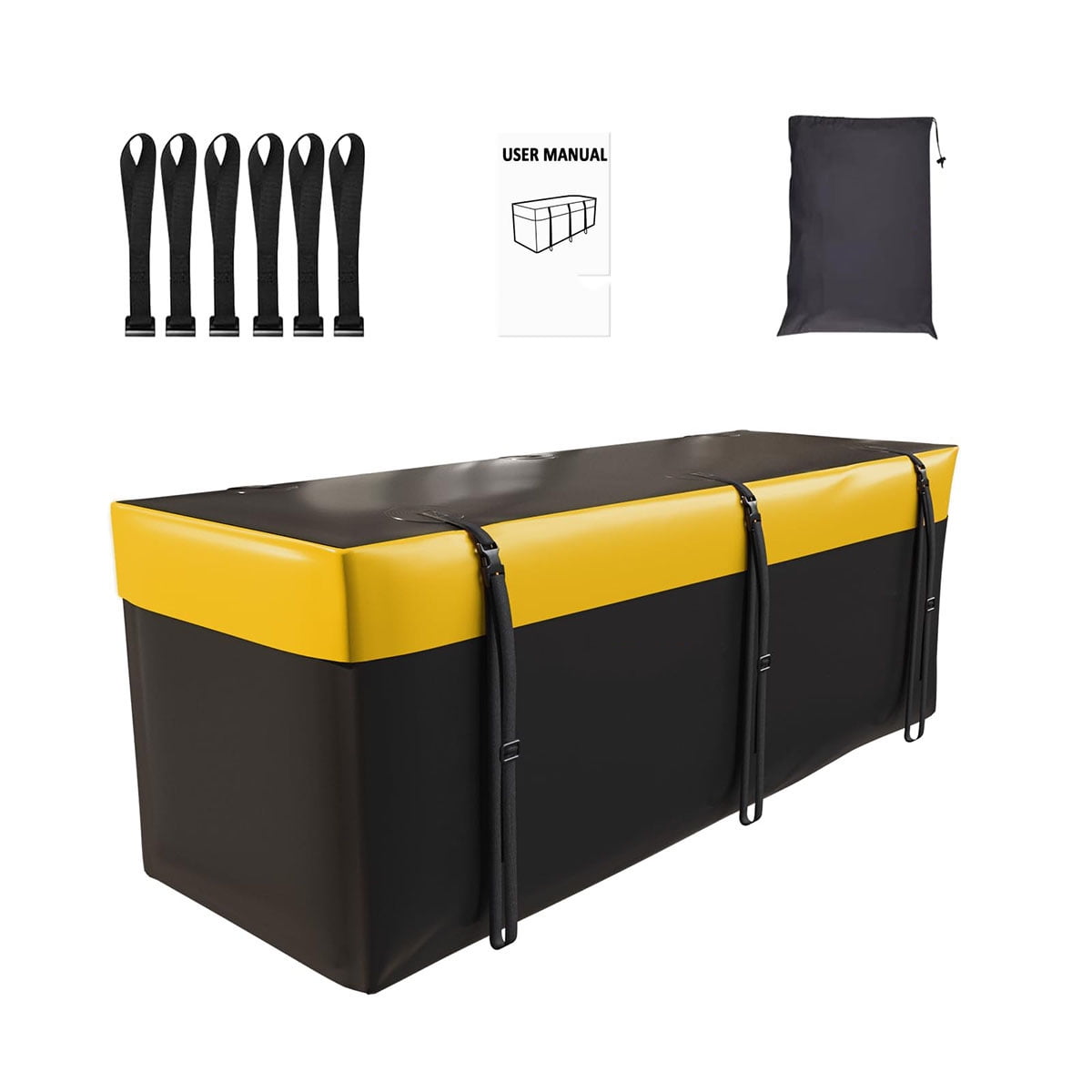 Ataucjin Hitch Cargo Carrier Bag,15 Cubic Feet (59" x 20" x 22 ...