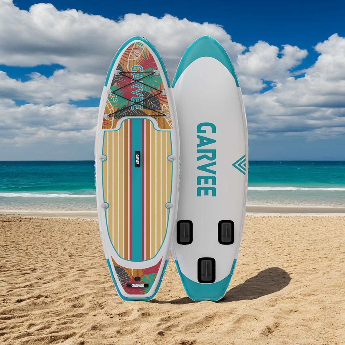 Ataucjin Inflatable Paddle Board for Adults, 10'6"/11" Inflatable Stand ...