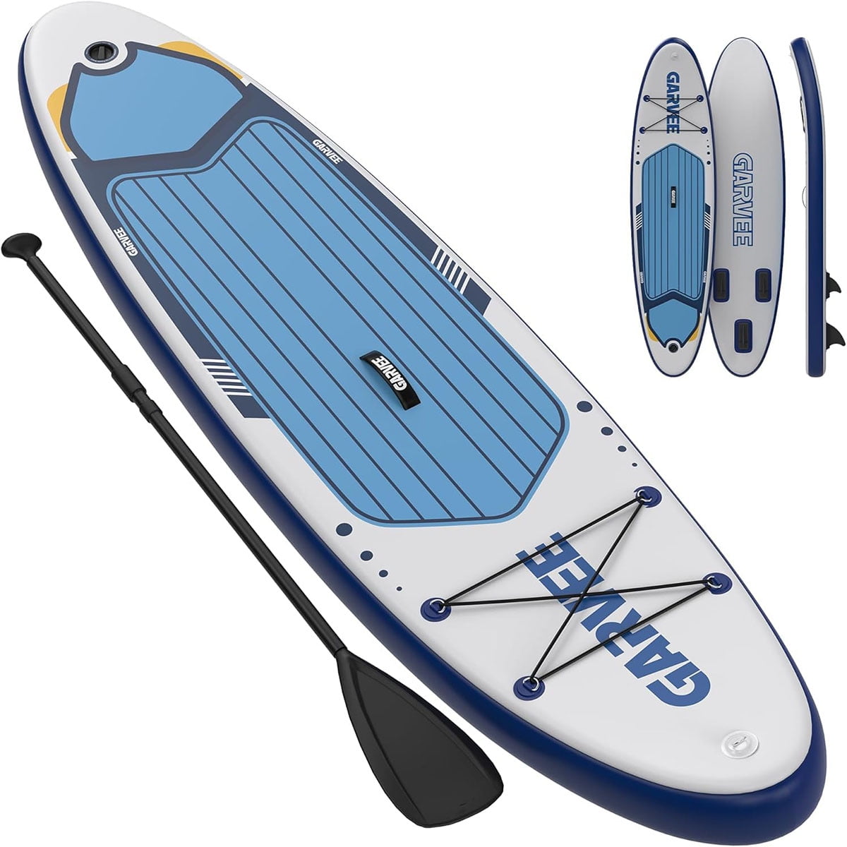 Ataucjin Inflatable Stand Up Paddle Board, 10'6" Inflatable Paddle Boards with Premium ...