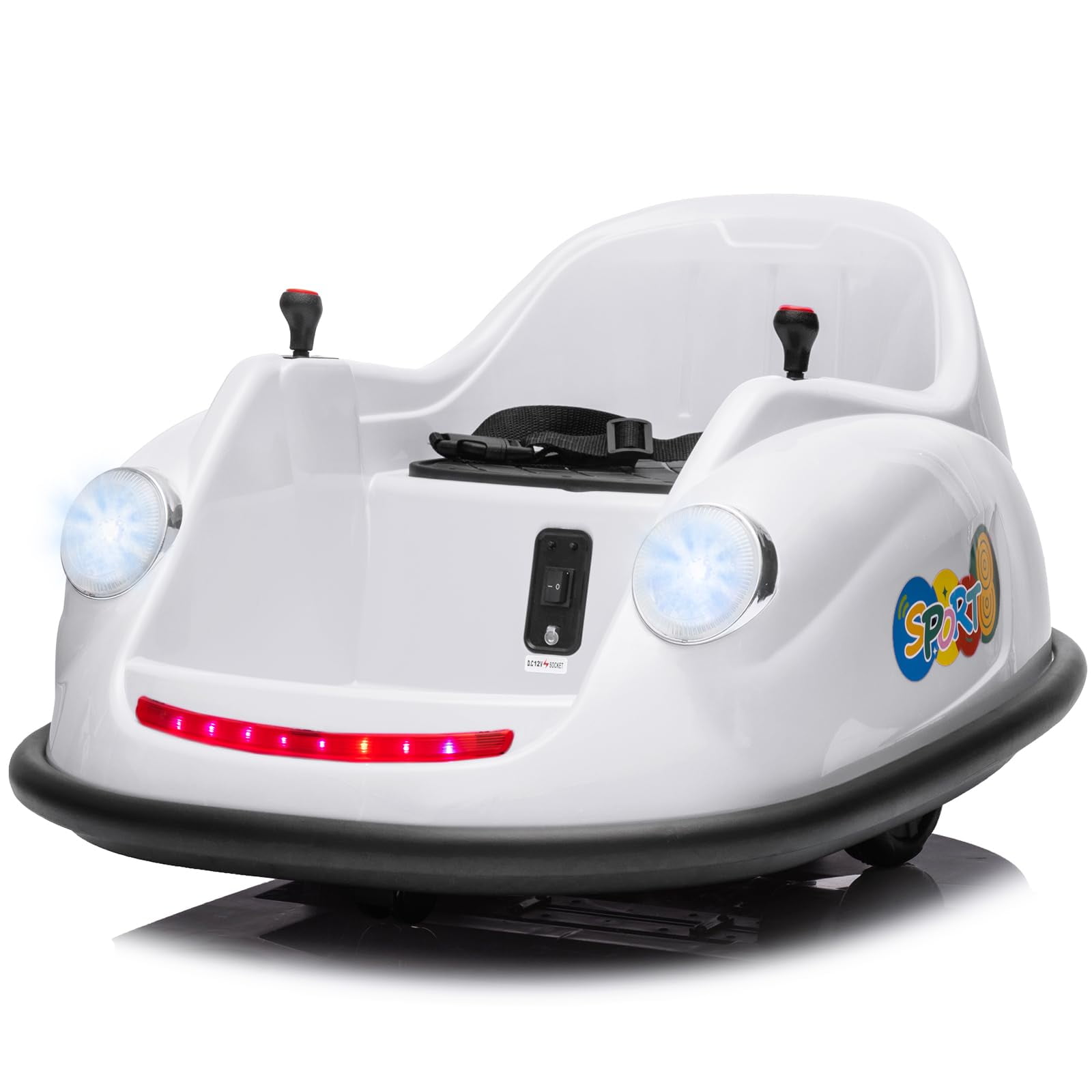 Ataucjin Kids Ride On Bumper Car,12V Ride On Car,Baby Riding Bumping ...