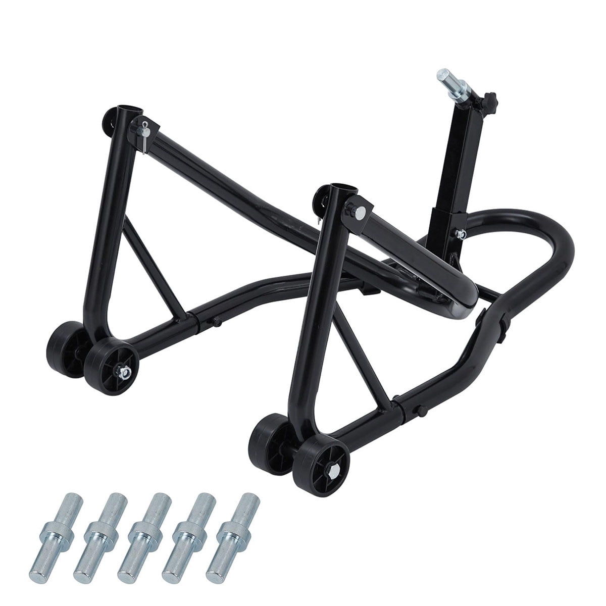 Ataucjin Motorcycle stand, 440 lbs front and rear combination stand ...