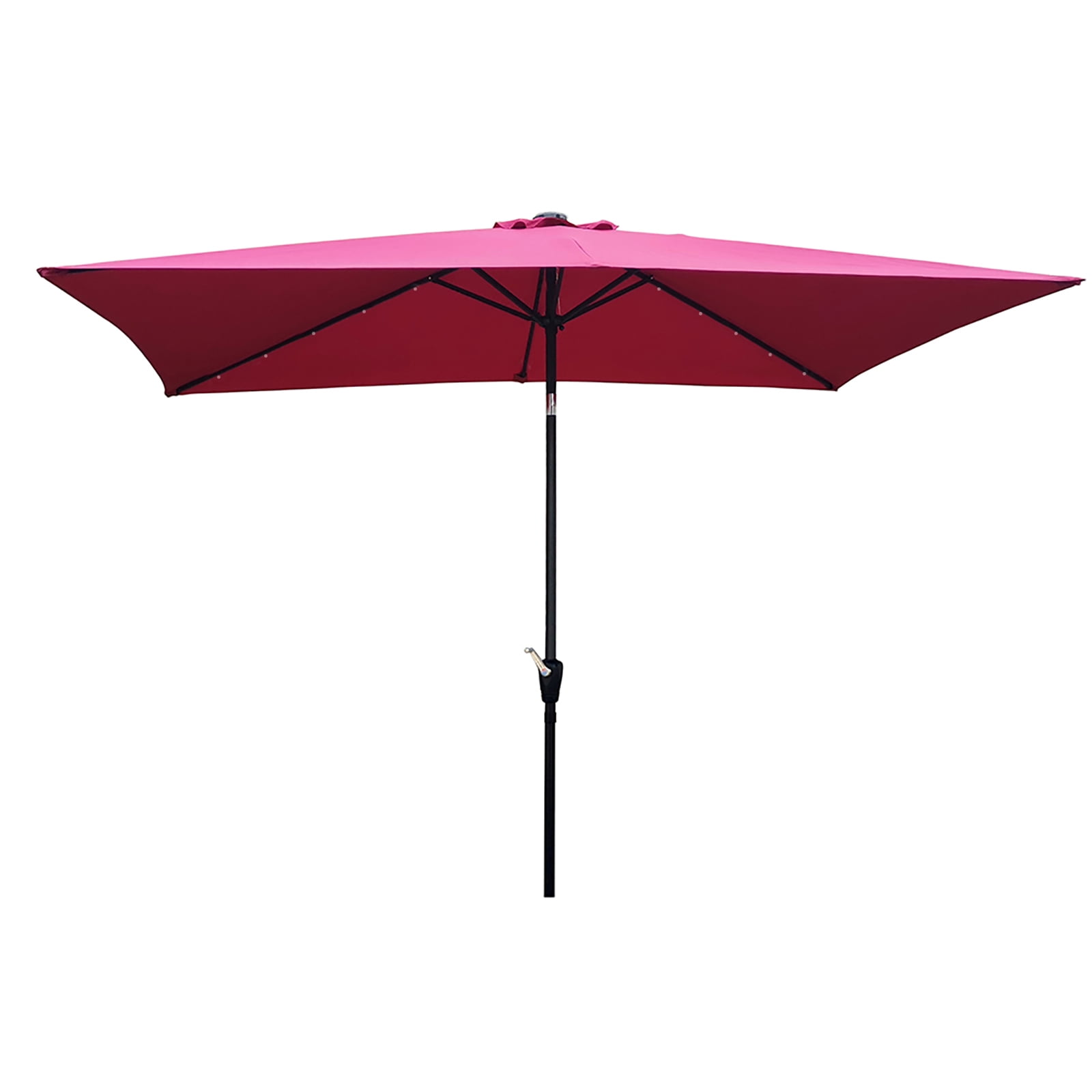 Ataucjin Patio Umbrellas, Outdoor Table Umbrella With Crank & Push ...