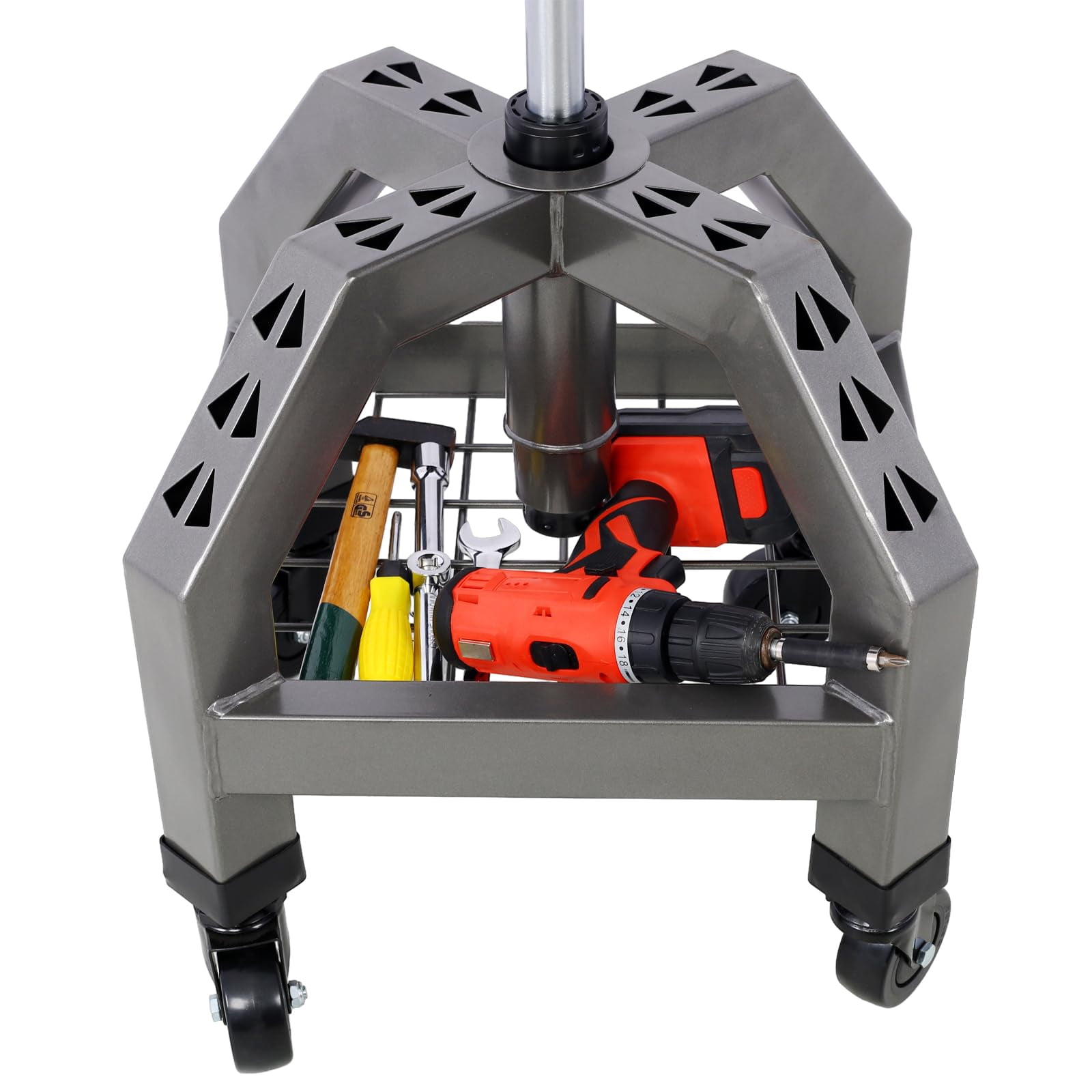 Ataucjin Pneumatic 360 Degree Swivel Stool, Mechanics Rolling Shop ...