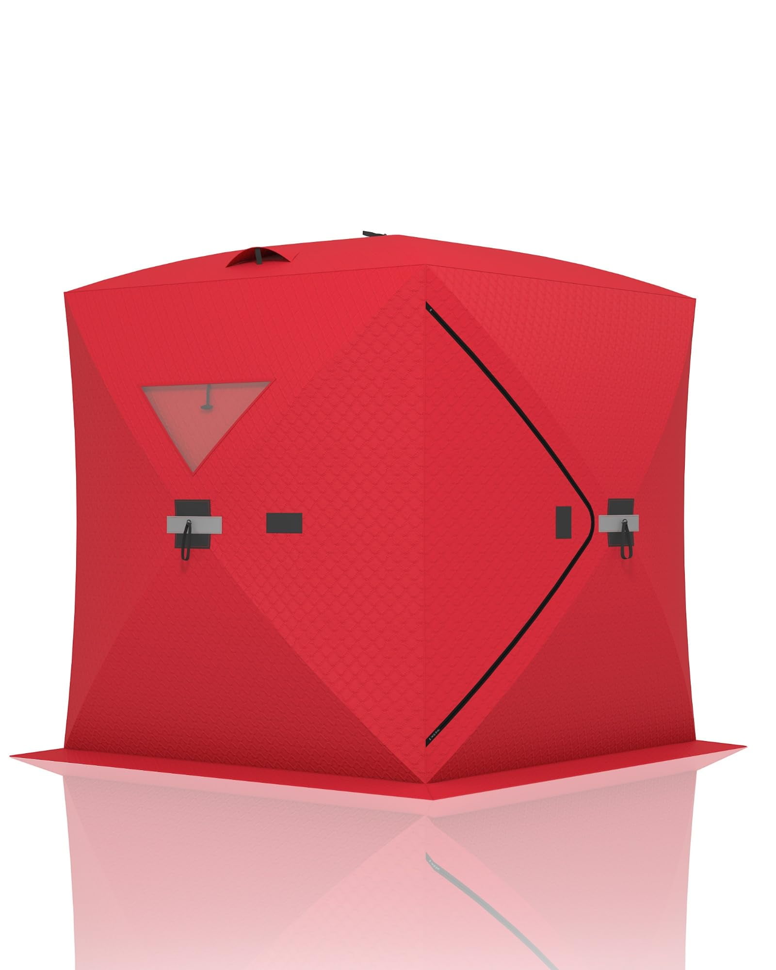 Ataucjin Portable Ice Fishing Tent - Spacious 3 to 4 Person Pop-Up Ice ...