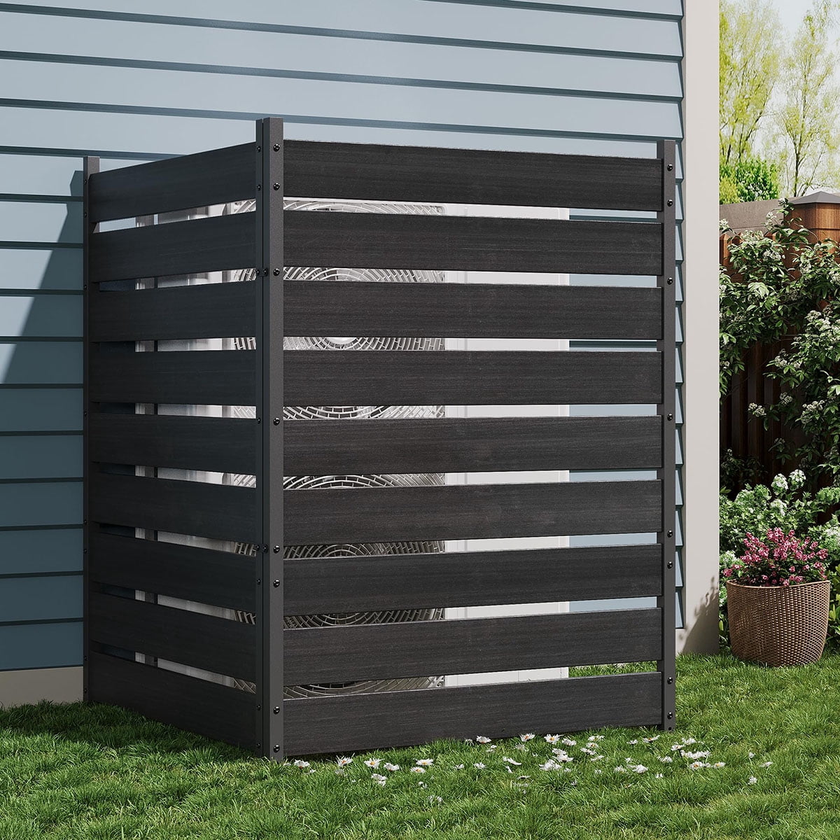 Ataucjin Privacy Fence Screen, 49" h x 38" w (2 Panels),Outdoor Privacy ...