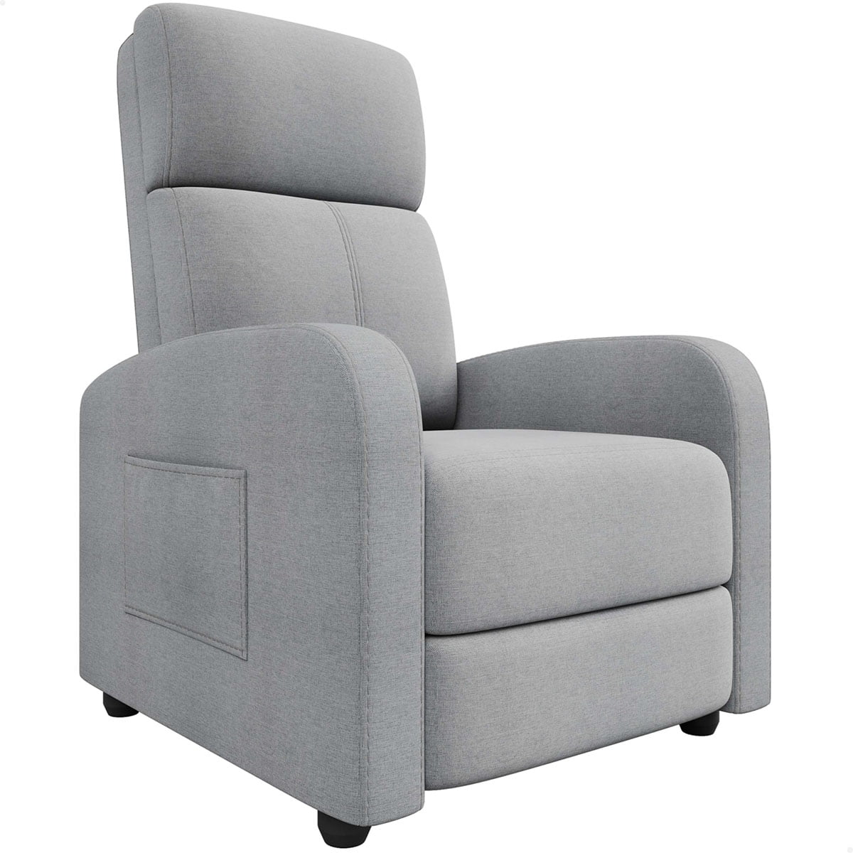 Ataucjin Recliner Chair for Adults, Small Lazy Recliner Ergonomic ...