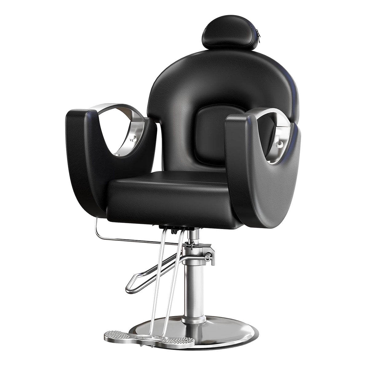 Ataucjin Reclining Salon Chair for Hair Stylist, 360° Swivel and Height ...