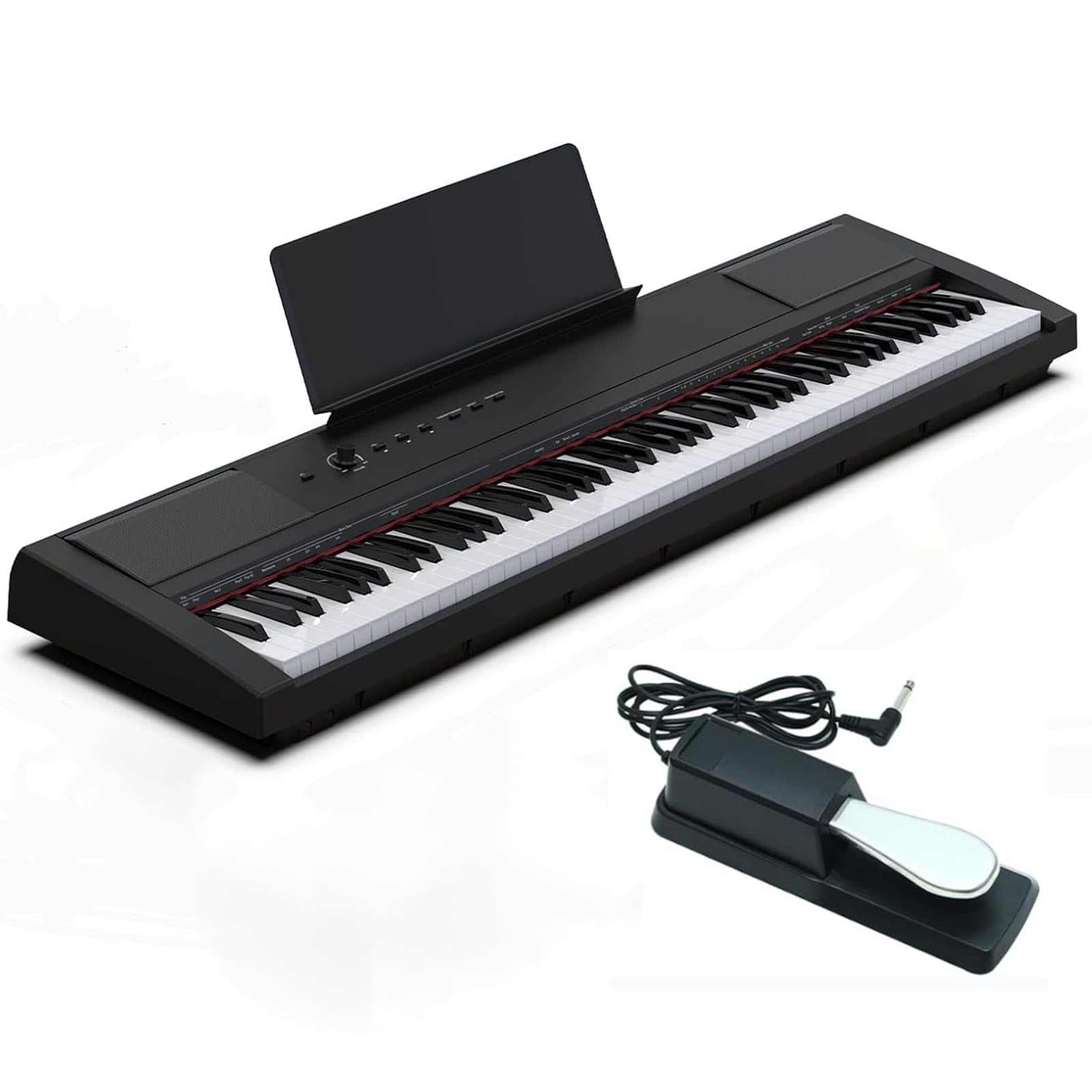 Ataucjin Weighted Keyboard Piano 88 Keys, Full-Size Digital Piano ...