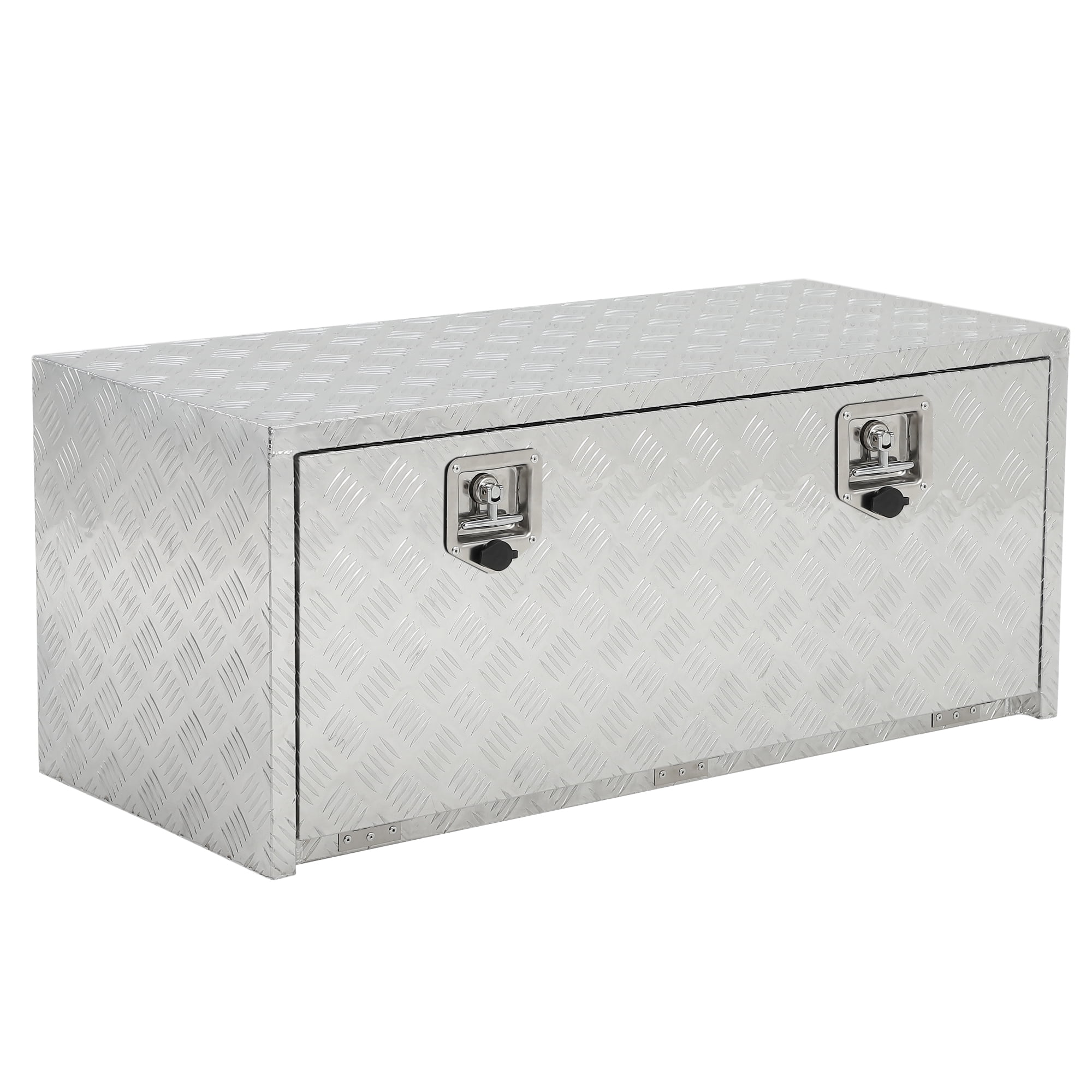 Ataujin Heavy Duty Aluminum Underbody Tool Box for Pickup Truck Bed, RV ...
