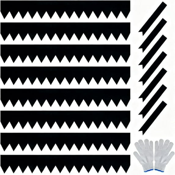 Ataujin Steel Landscape Edging, Bendable Garden Edging Border, Weather ...