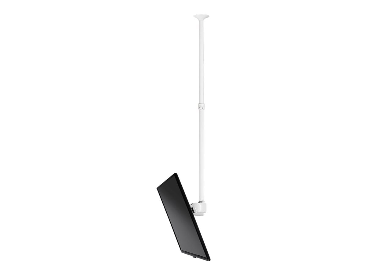 Atdec Telehook Display Drop Length Adjustable Ceiling TV Mount, 143lbs ...