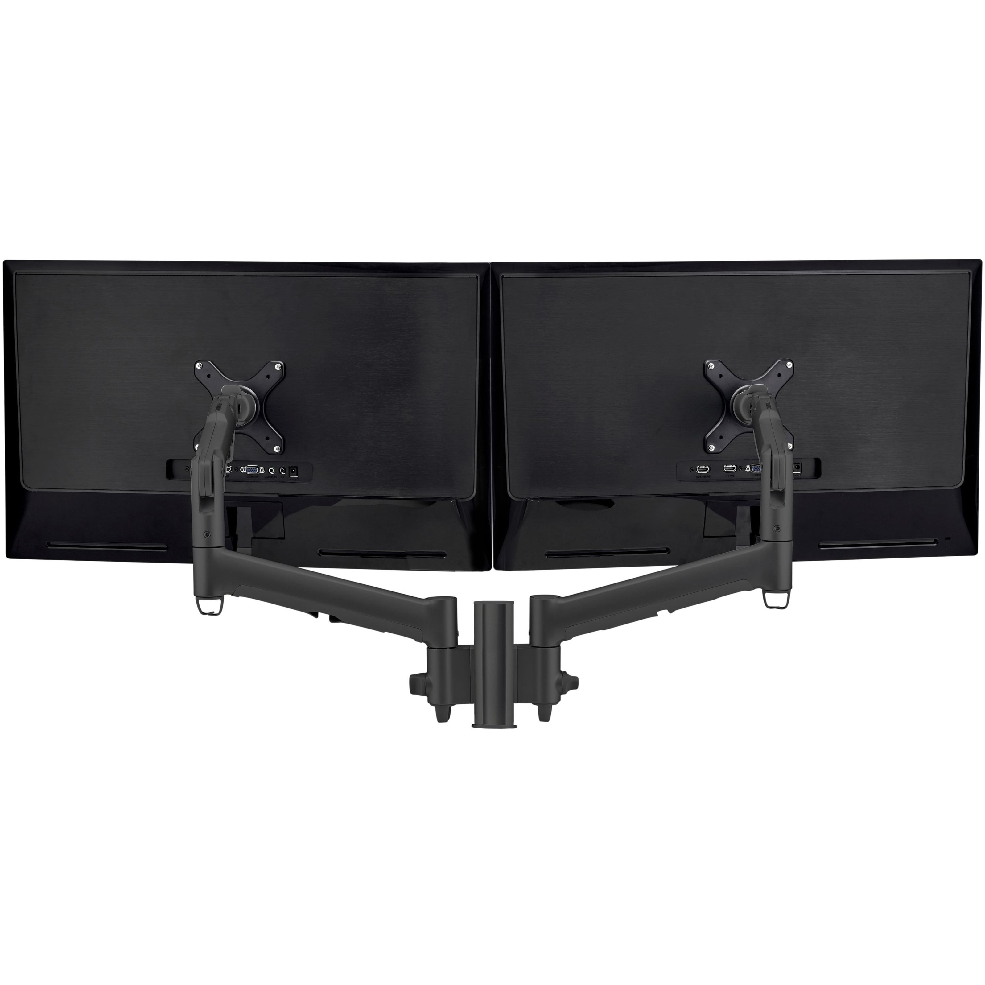 Atdec dual dynamic monitor arm desk mount - Flat and Curved up to 32in ...